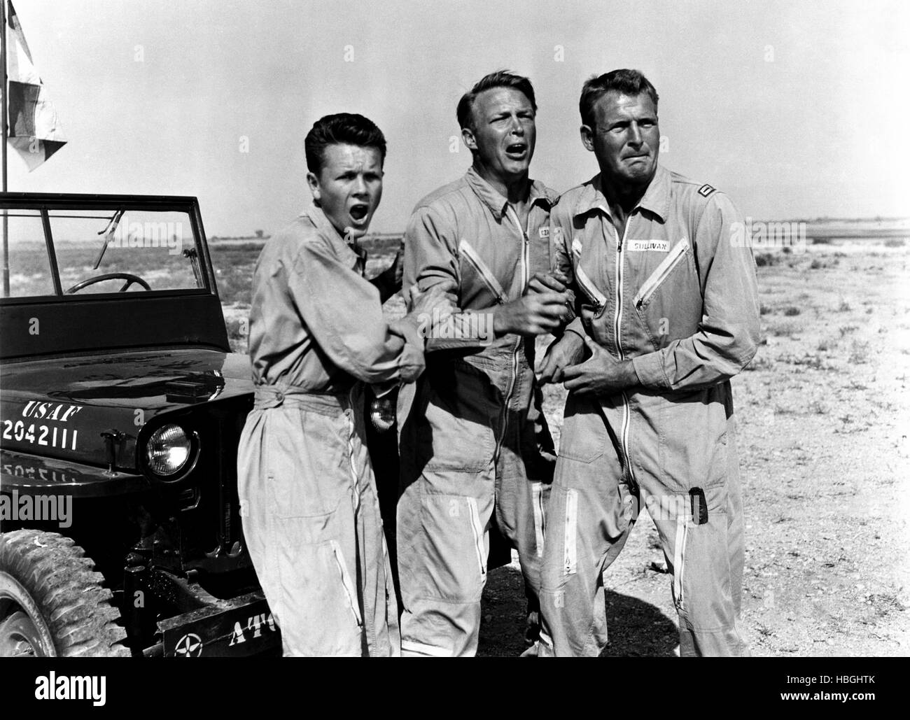 AIR CADET, from left, Robert Arthur, Alex Nicol, Charles Drake, 1951 Stock Photo - Alamy