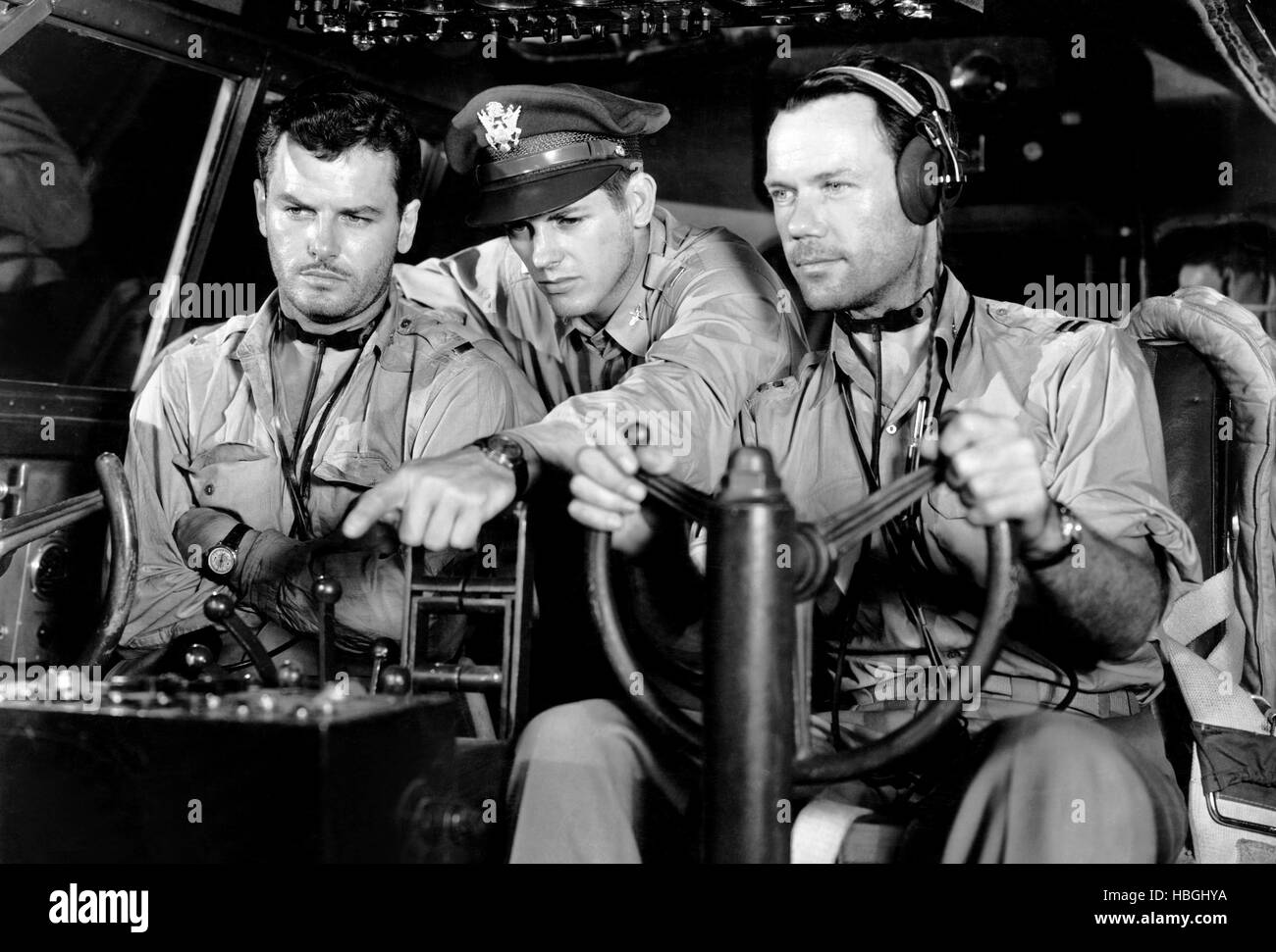 AIR FORCE, from left, Gig Young, Arthur Kennedy, John Ridgely, 1943 ...