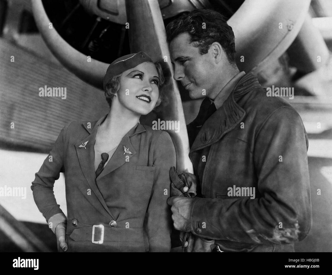 AIR HOSTESS, James Murray, Evalyn Knapp, 1933 Stock Photo - Alamy