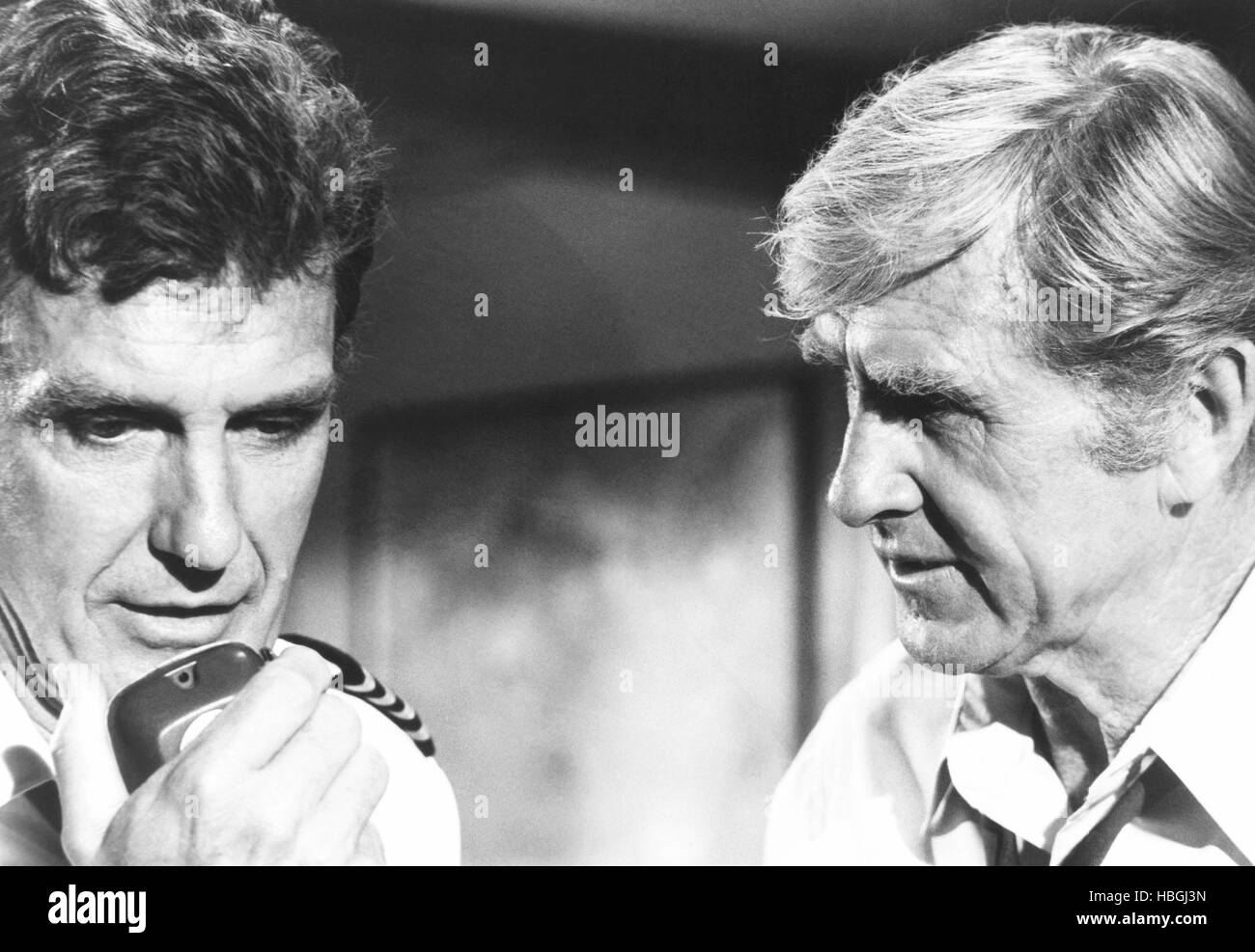 AIRPLANE!, from left: Robert Stack, Lloyd Bridges, 1980. ©Paramount ...