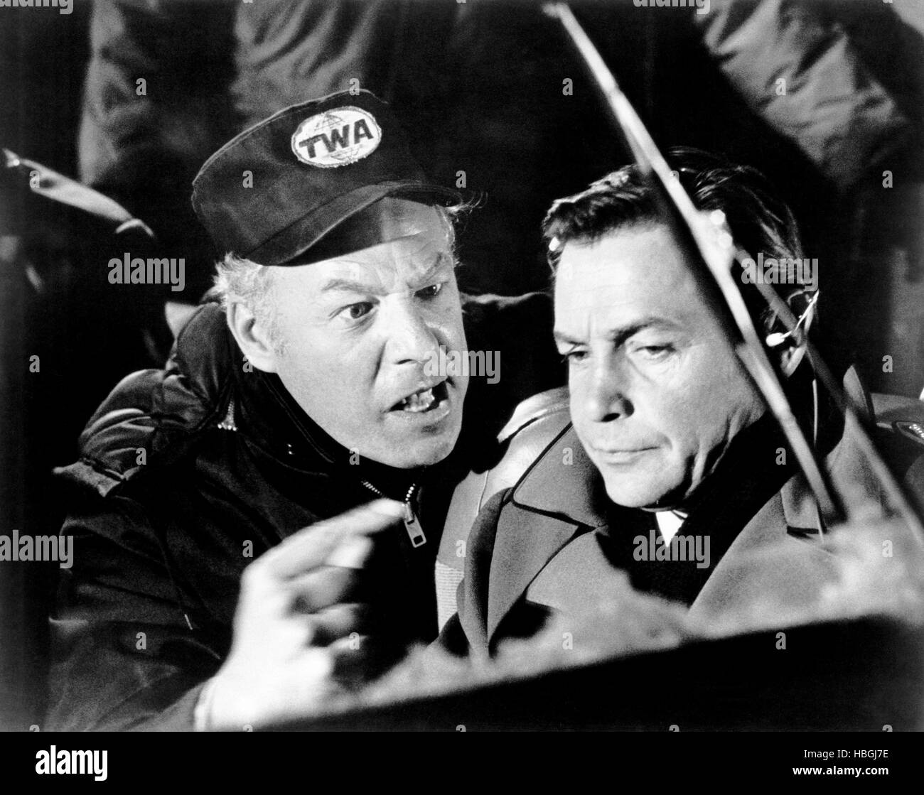 AIRPORT, from left, George Kennedy, Robert Patton, 1970 Stock Photo - Alamy