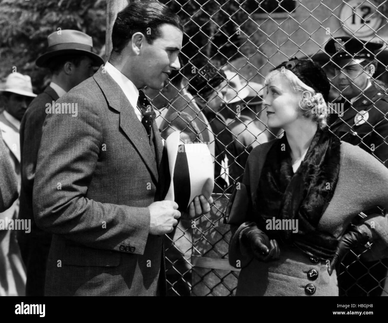 THE ALL-AMERICAN, from left, Preston Foster, Gloria Stuart, 1932 Stock ...