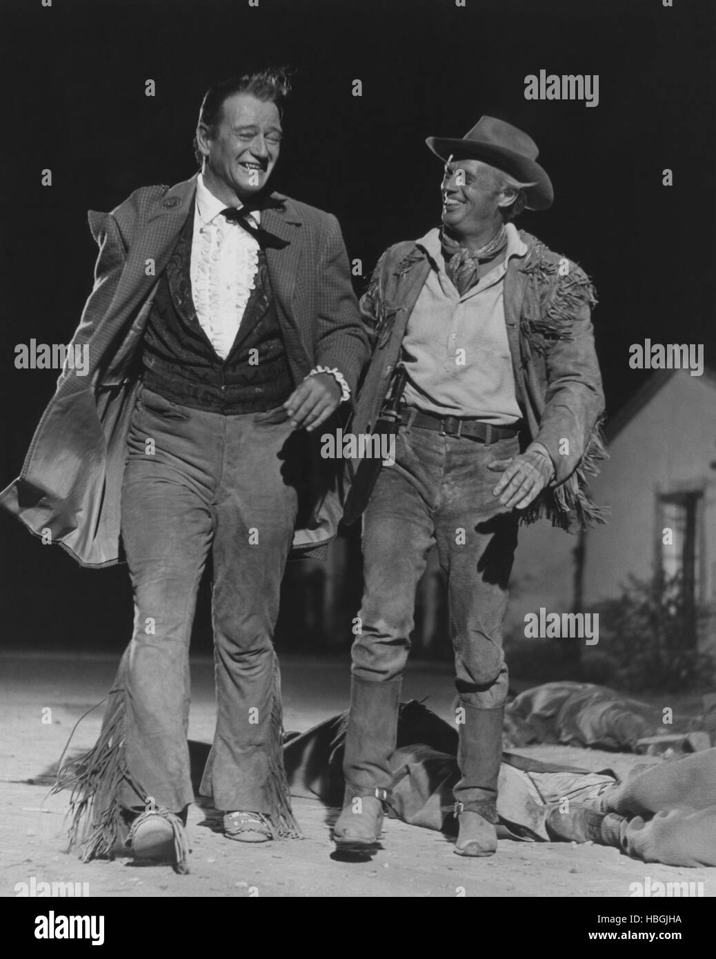 THE ALAMO, from left: John Wayne, Richard Widmark, 1960 Stock Photo - Alamy