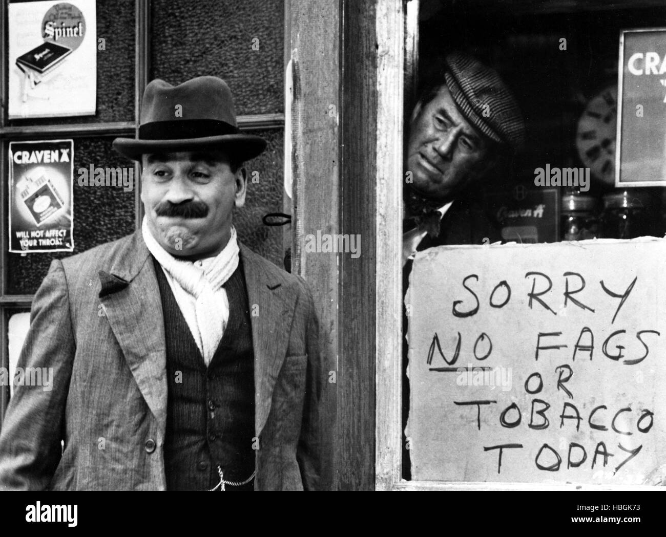 ALF 'N FAMILY, Warren Mitchell (left), 1972 (Film version of the BBC-TV ...