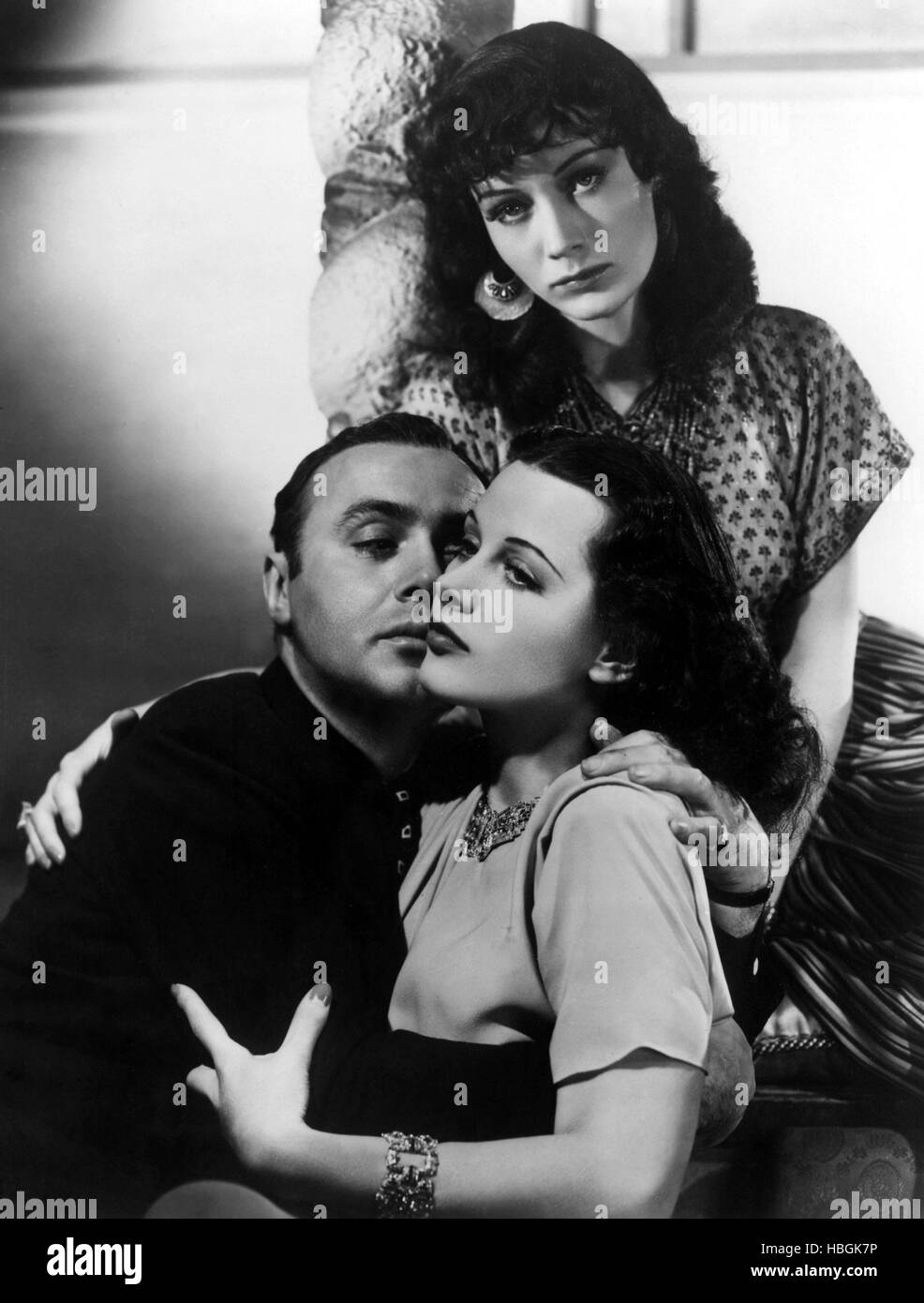 ALGIERS, Charles Boyer, Hedy Lamarr, Sigrid Gurie, 1938 Stock Photo - Alamy