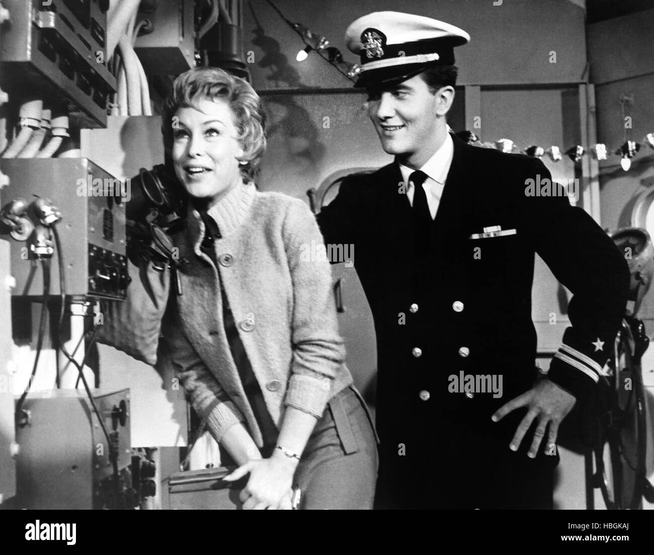 ALL HANDS ON DECK, from left; Barbara Eden, Pat Boone, 1961. TM ...