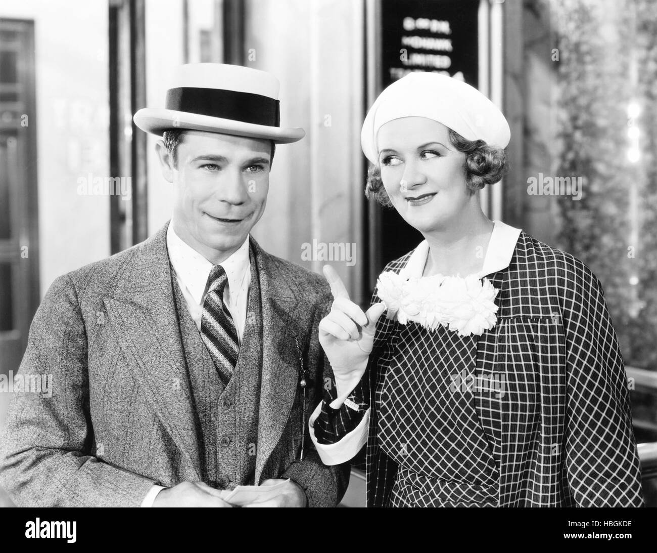 ALIBI IKE, from left: Joe E. Brown, Ruth Donnelly, 1935 Stock Photo - Alamy