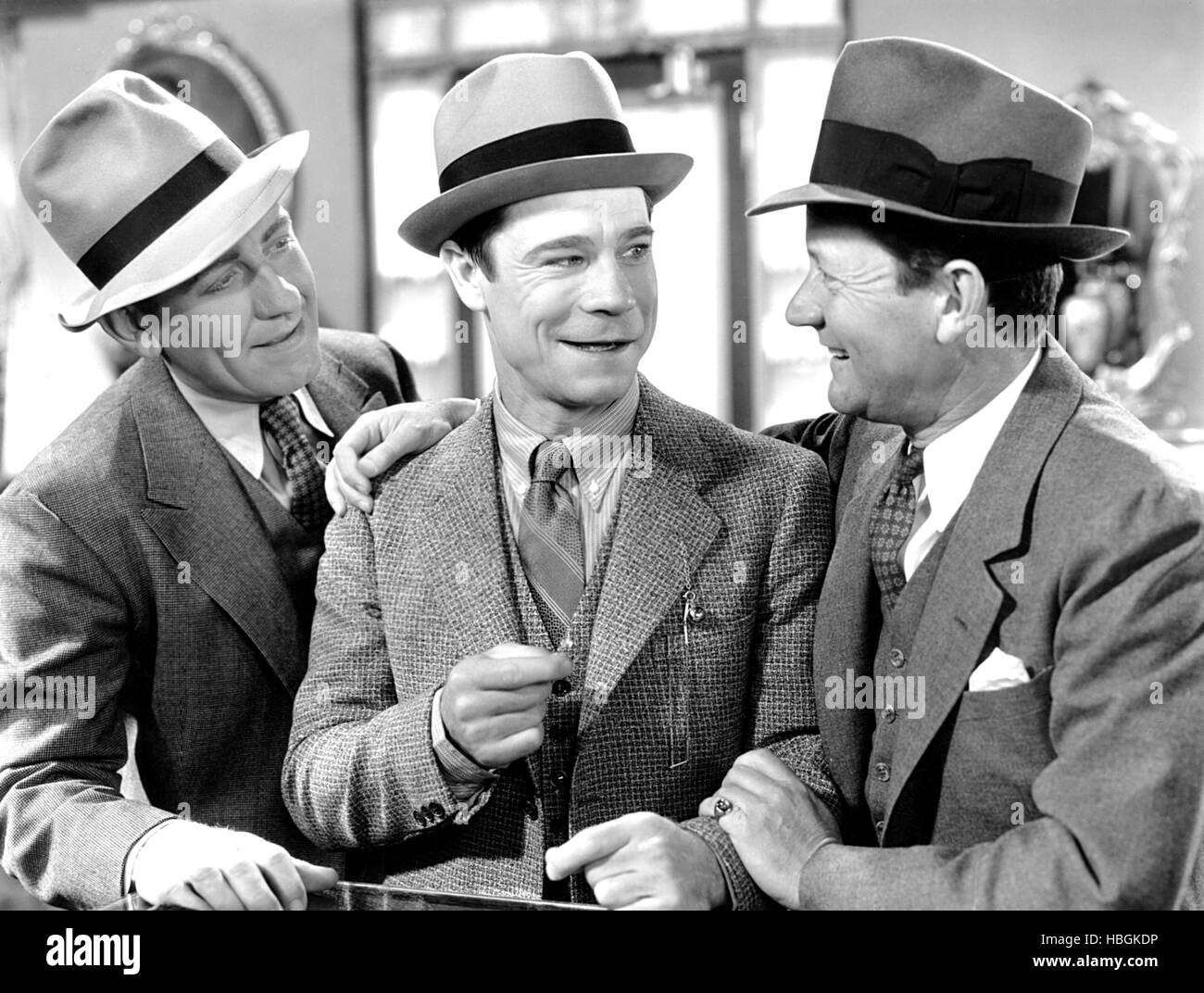 ALIBI IKE, from left: G. Pat Collins, Joe E. Brown, Roscoe Karns (right ...