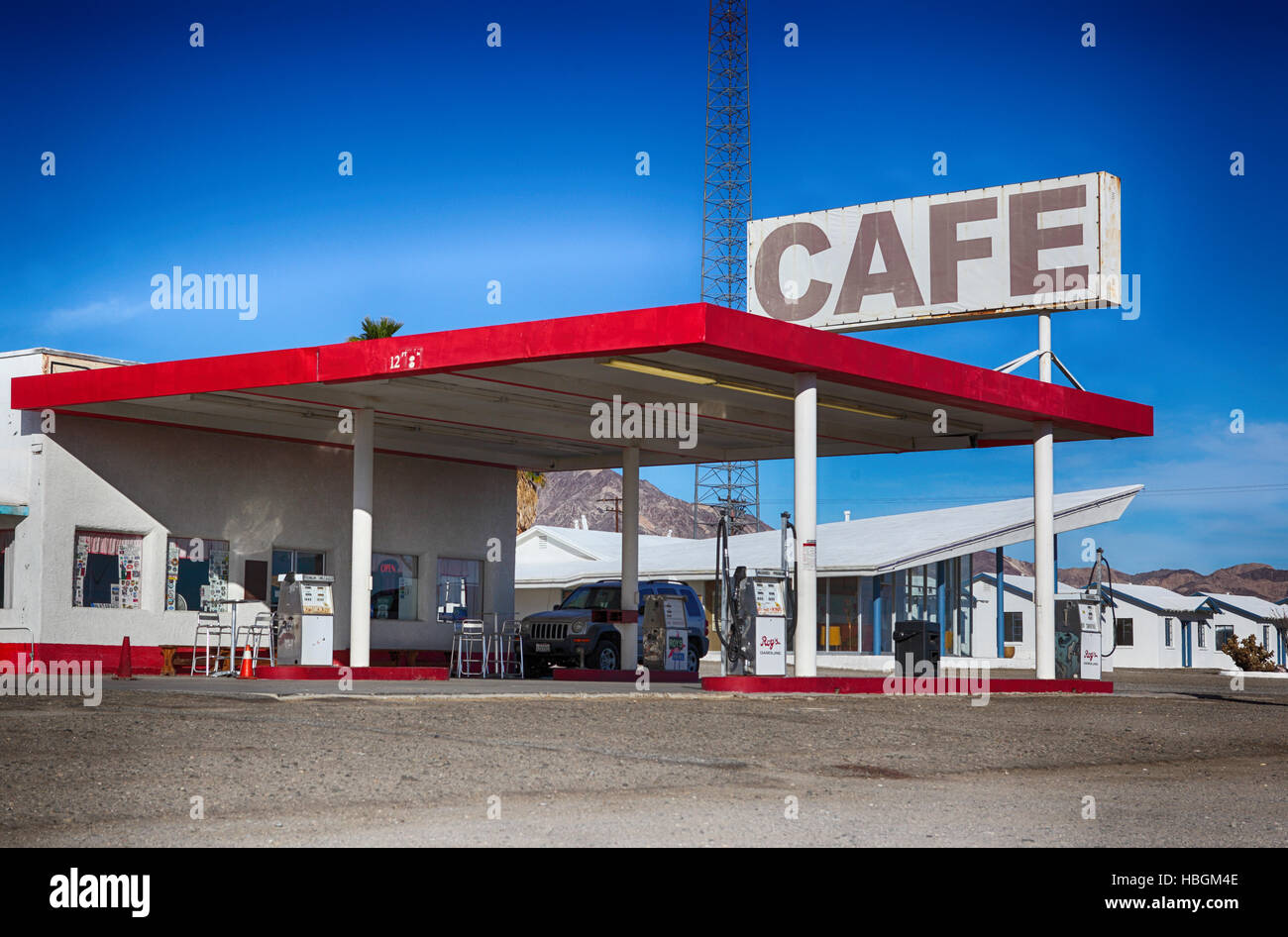 Filling station america hi-res stock photography and images - Alamy