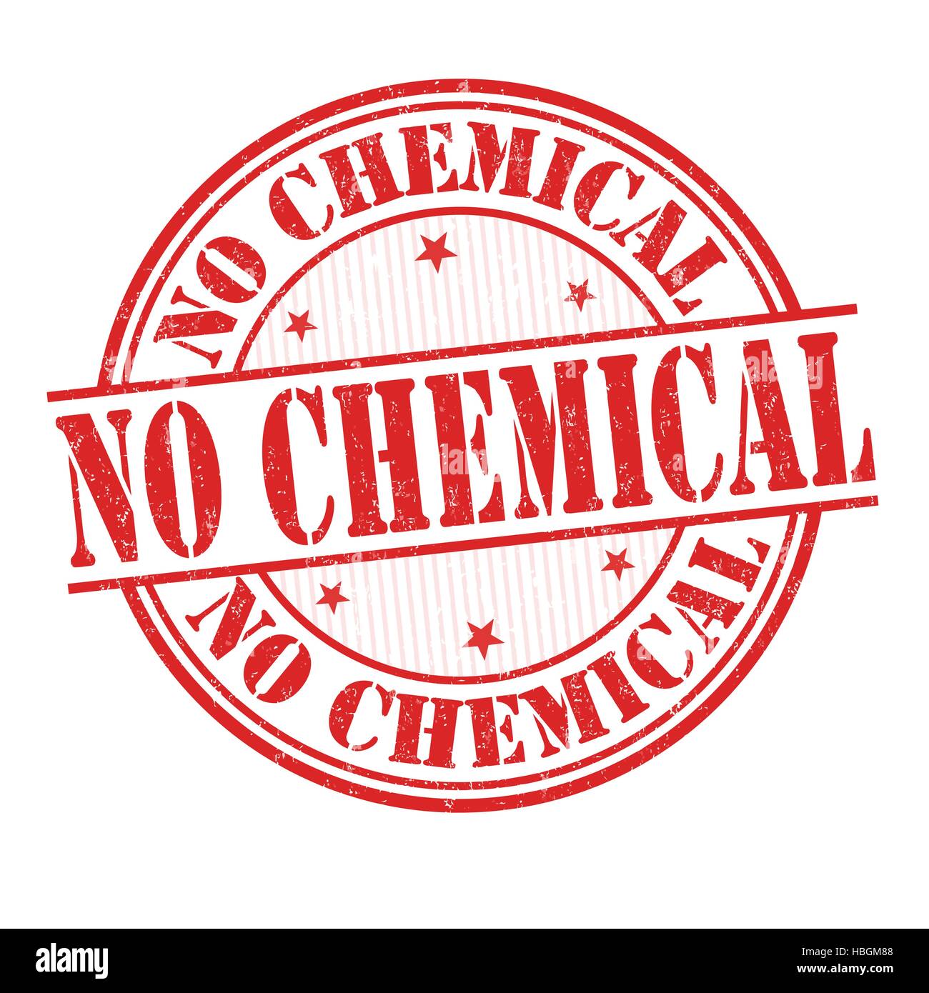 No chemical grunge rubber stamp on white background, vector ...