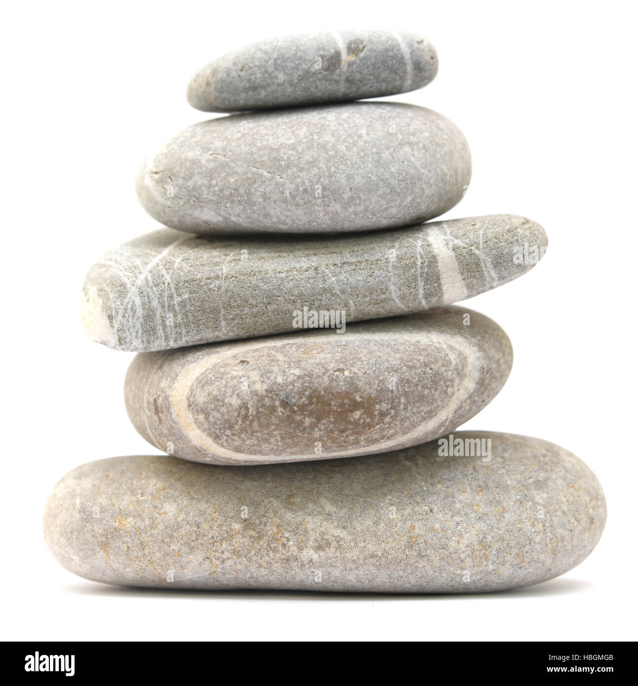 balancing pebble tower Stock Photo - Alamy