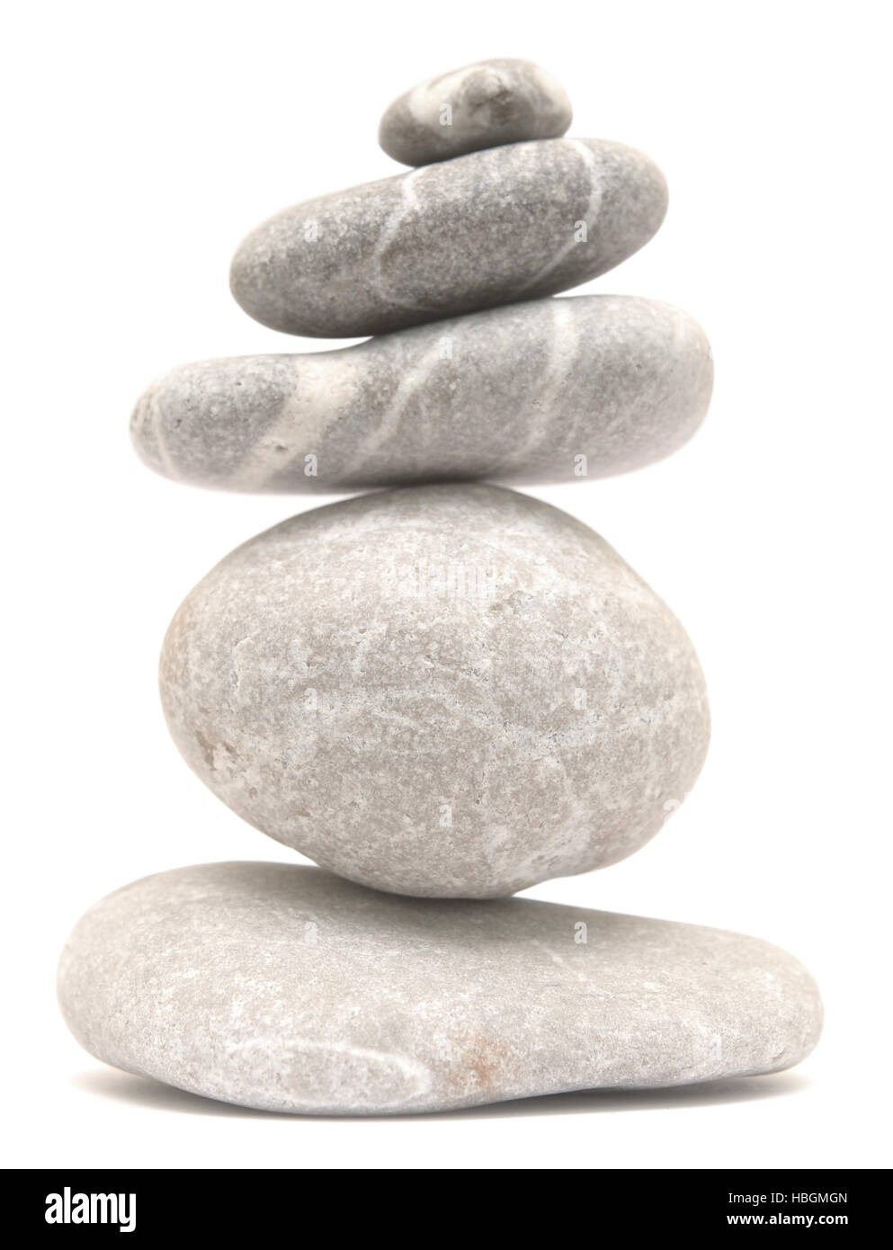 balancing pebble tower Stock Photo - Alamy