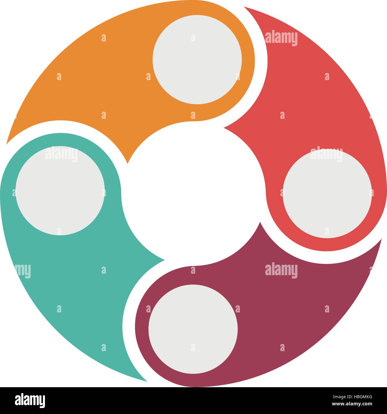 teamwork around symbol icon vector illustration design Stock Vector ...