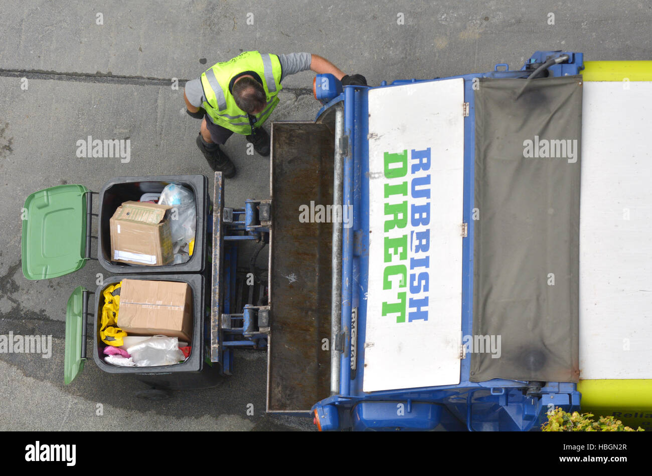 Bin Man Driver High Resolution Stock Photography and Images - Alamy