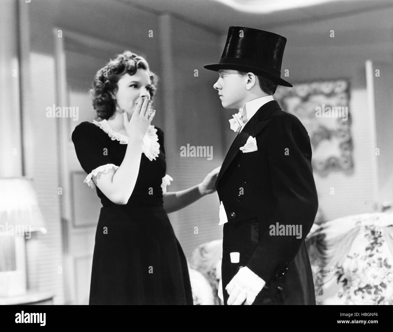 ANDY HARDY MEETS DEBUTANTE, from left: Judy Garland, Mickey Rooney ...