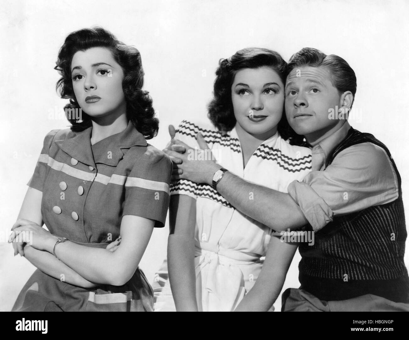 ANDY HARDY'S DOUBLE LIFE, Ann Rutherford, Esther Williams, Mickey ...