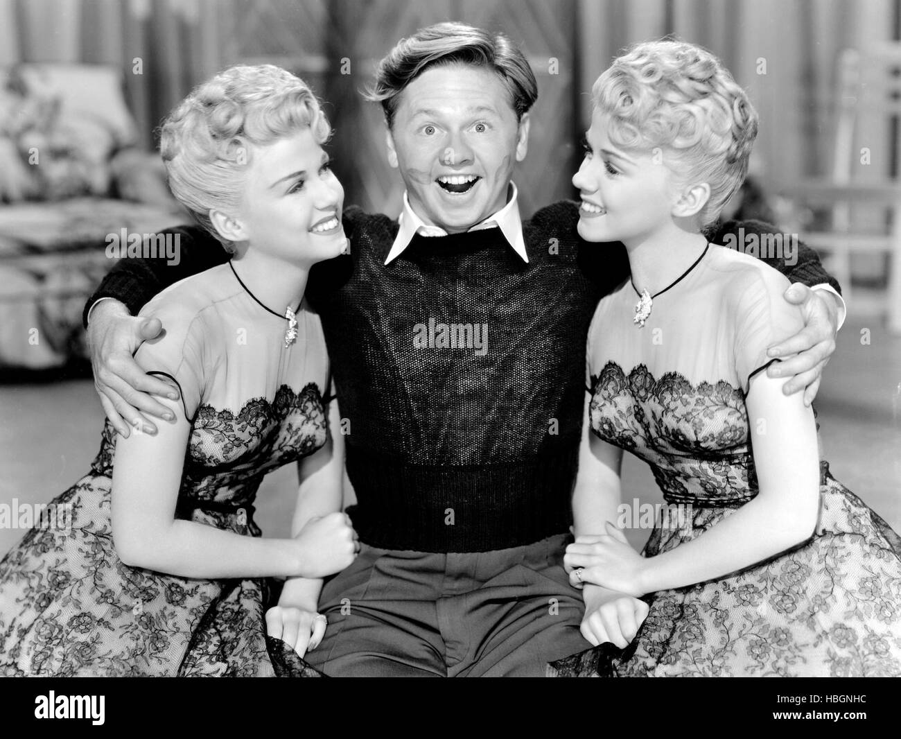 ANDY HARDY'S BLONDE TROUBLE, Lyn Wilde, Mickey Rooney, Lee Wilde, 1944 ...