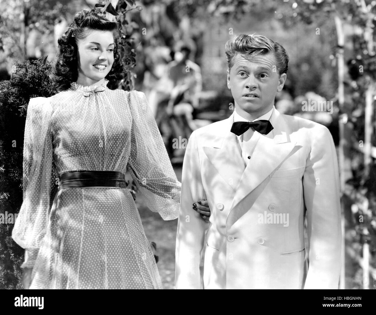 ANDY HARDY'S DOUBLE LIFE, Esther Williams, Mickey Rooney, 1942 Stock ...