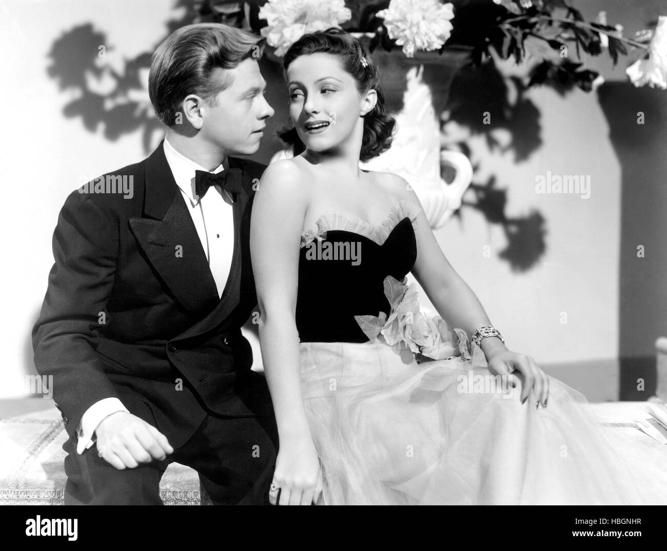 ANDY HARDY MEETS DEBUTANTE, Mickey Rooney, Diana Lewis, 1940 Stock ...