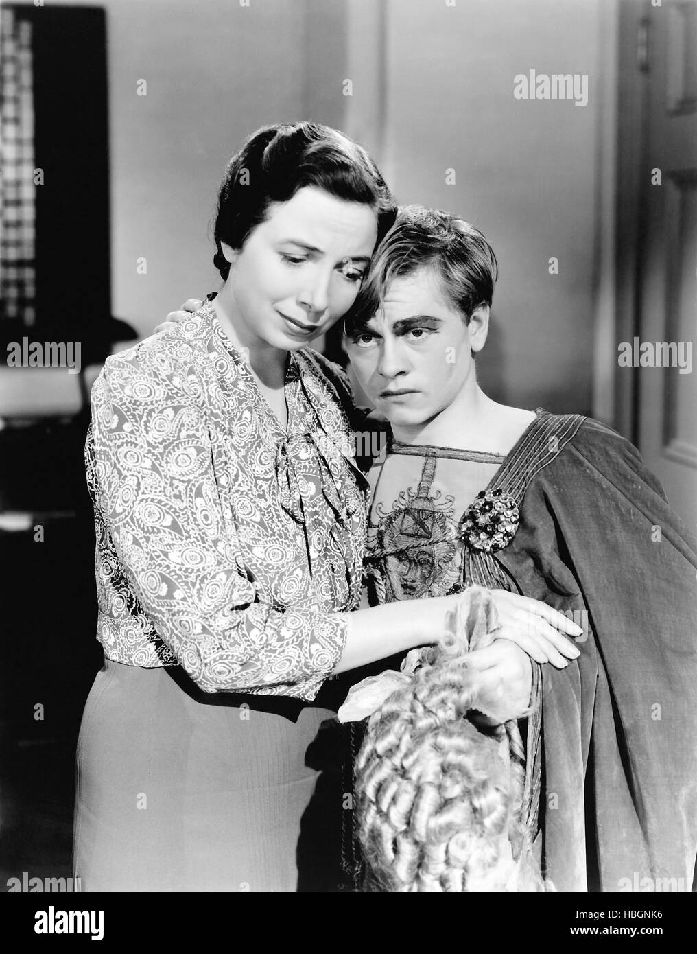 ANDY HARDY'S PRIVATE SECRETARY, from left: Sara Haden, Mickey Rooney ...