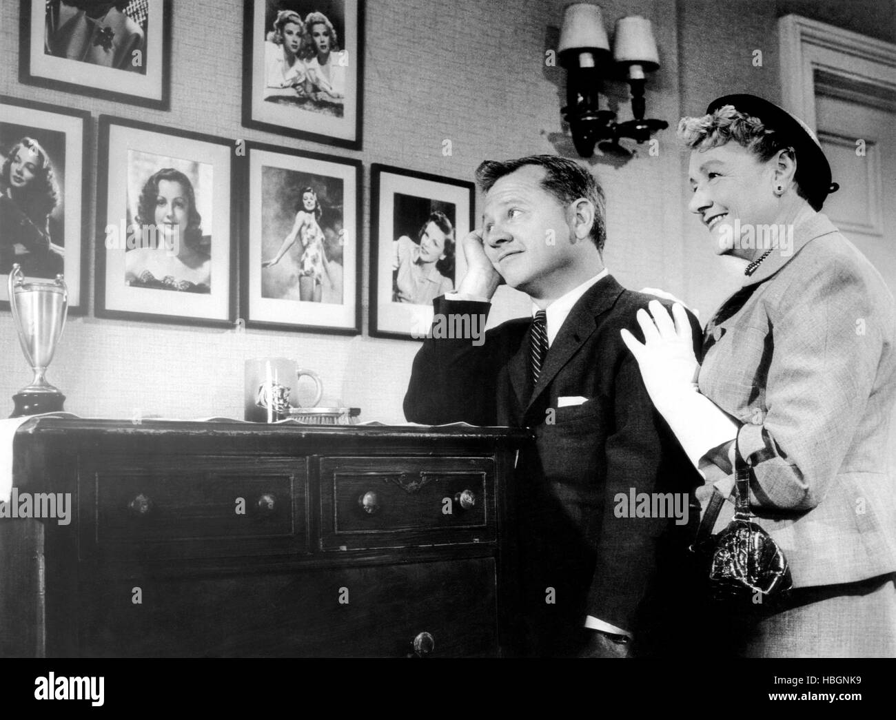 ANDY HARDY COMES HOME, from left, Mickey Rooney, Fay Holden, (in photos ...