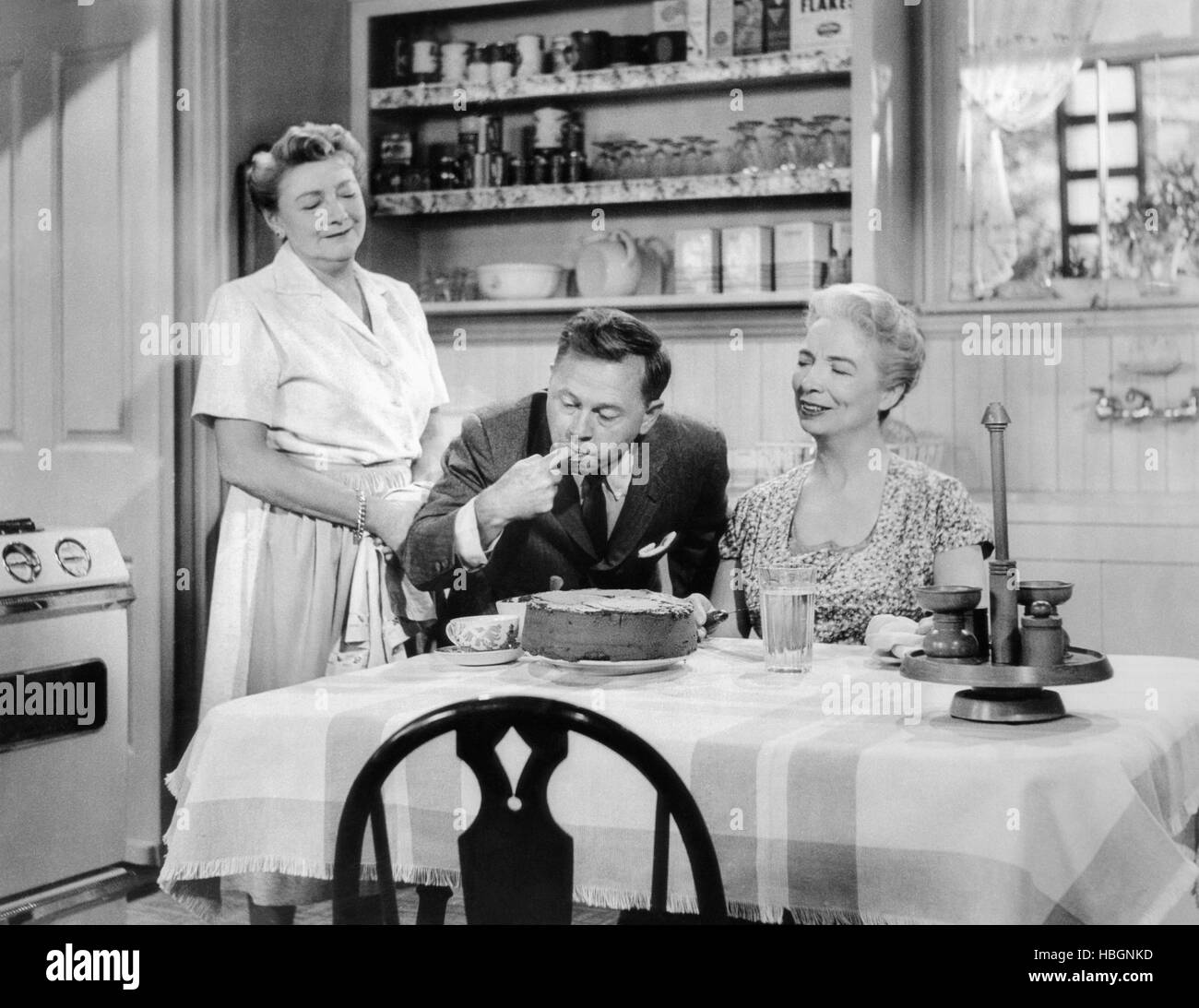 ANDY HARDY COMES HOME, from left, Fay Holden, Mickey Rooney, Sara Haden ...