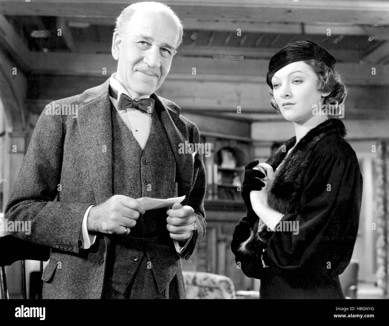 THE ANIMAL KINGDOM, Henry Stephenson, Myrna Loy, 1932 Stock Photo - Alamy