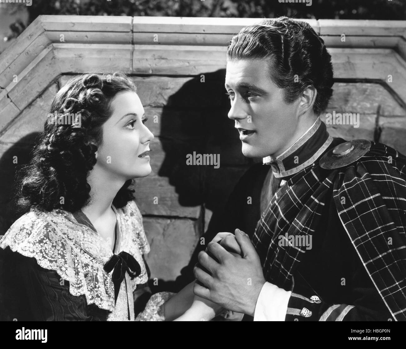 ANNIE LAURIE, from left: Ann Rutherford, Dennis Morgan, 1936 Stock ...