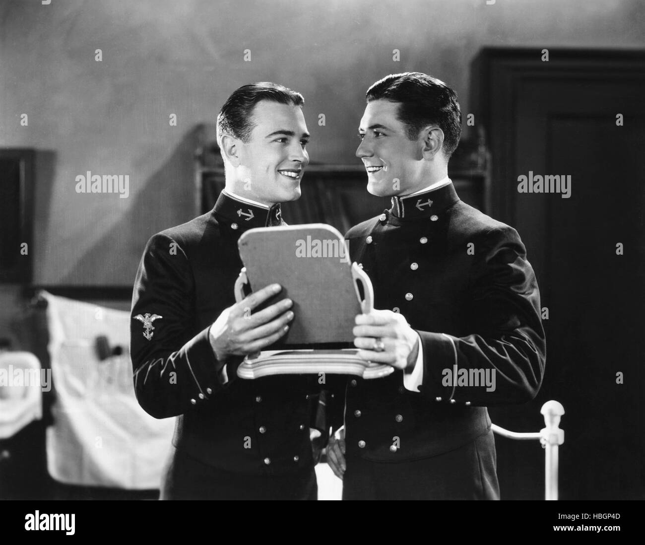 ANNAPOLIS, from left, Hugh Allan, Johnny Mack Brown, 1928 Stock Photo ...