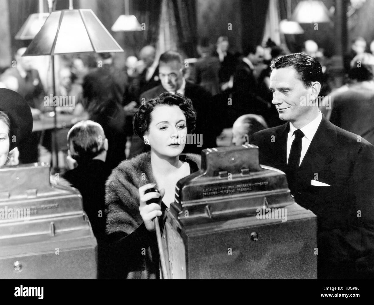ANY NUMBER CAN PLAY, from left: Mary Astor, Wendell Corey, 1949 Stock ...
