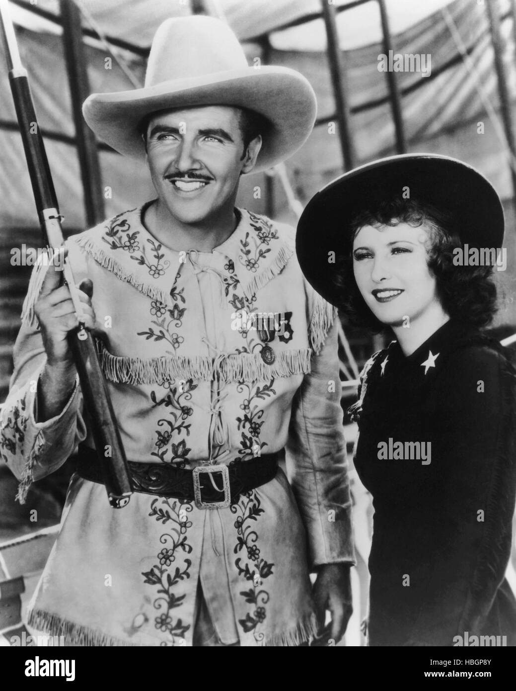 ANNIE OAKLEY, Preston Foster, Barbara Stanwyck, 1935 Stock Photo - Alamy