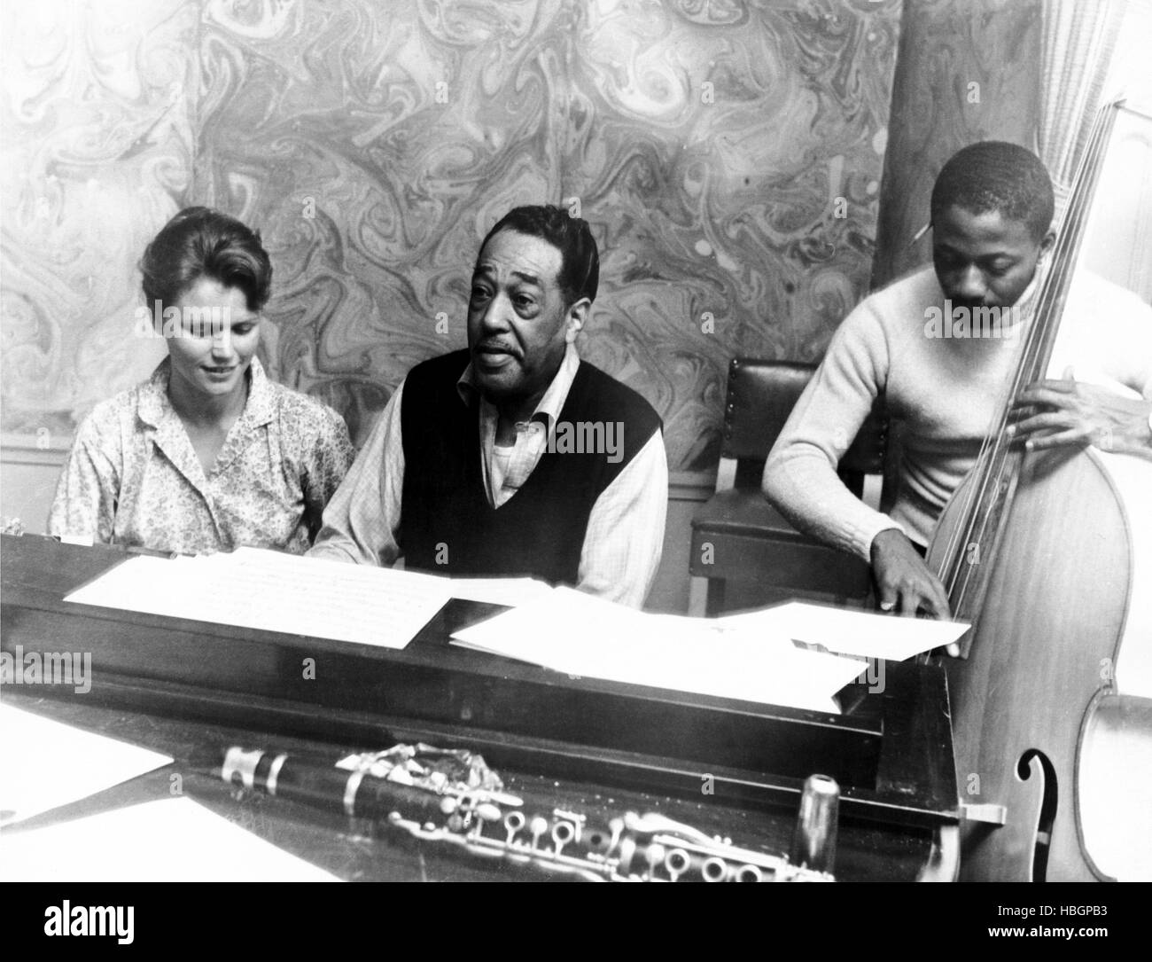 ANATOMY OF A MURDER, Duke Ellington, Lee Remick, (possibly Aaron Bell ...