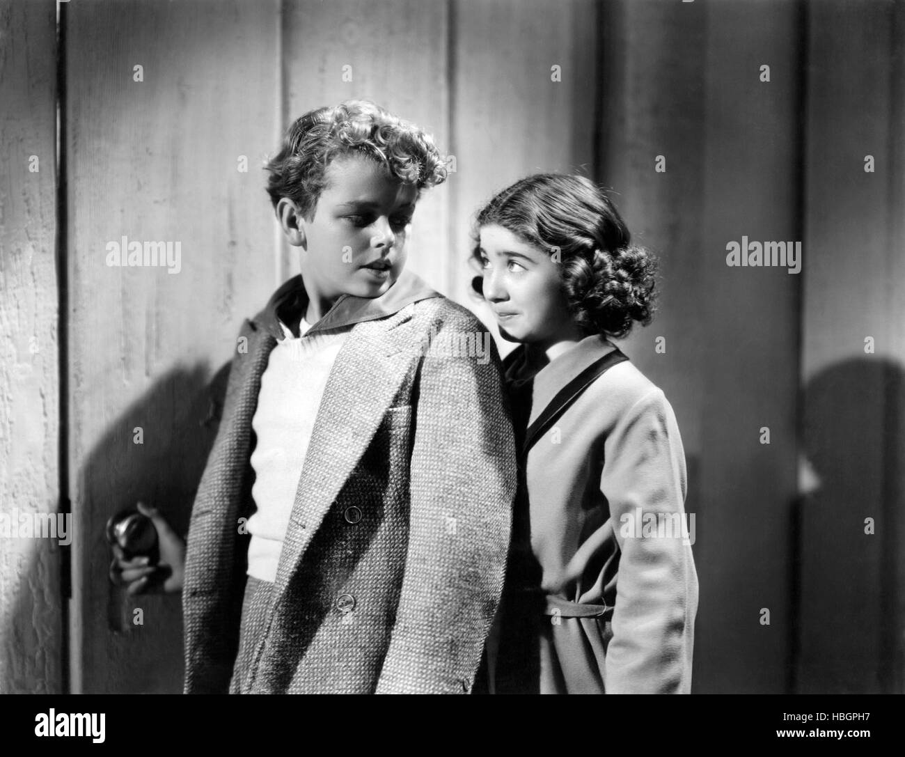 AND SO THEY WERE MARRIED, Jackie Moran, Edith Fellows, 1936 Stock Photo ...