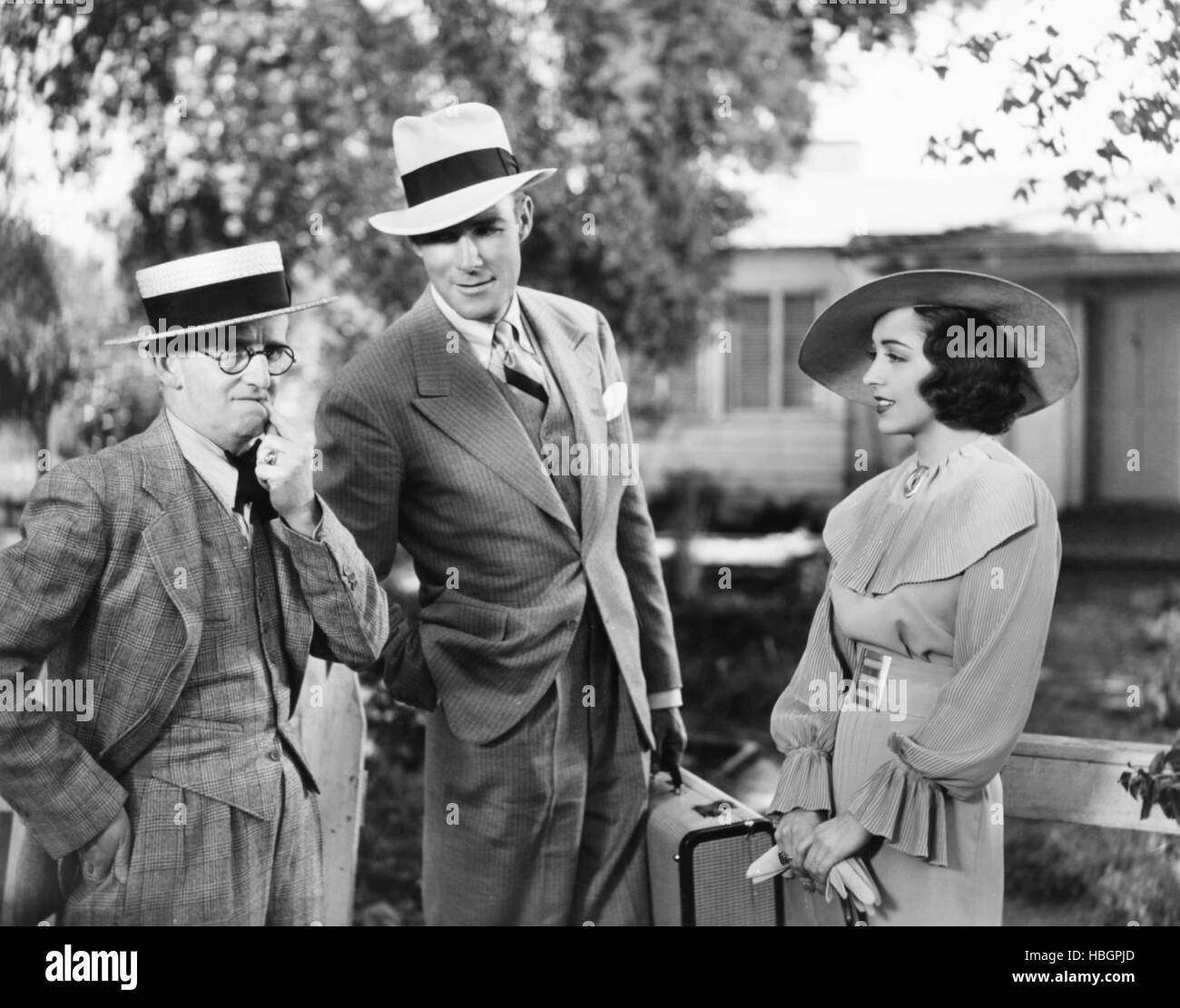 AND SUDDEN DEATH, from left, Jimmy Conlin, Randolph Scott, Frances ...