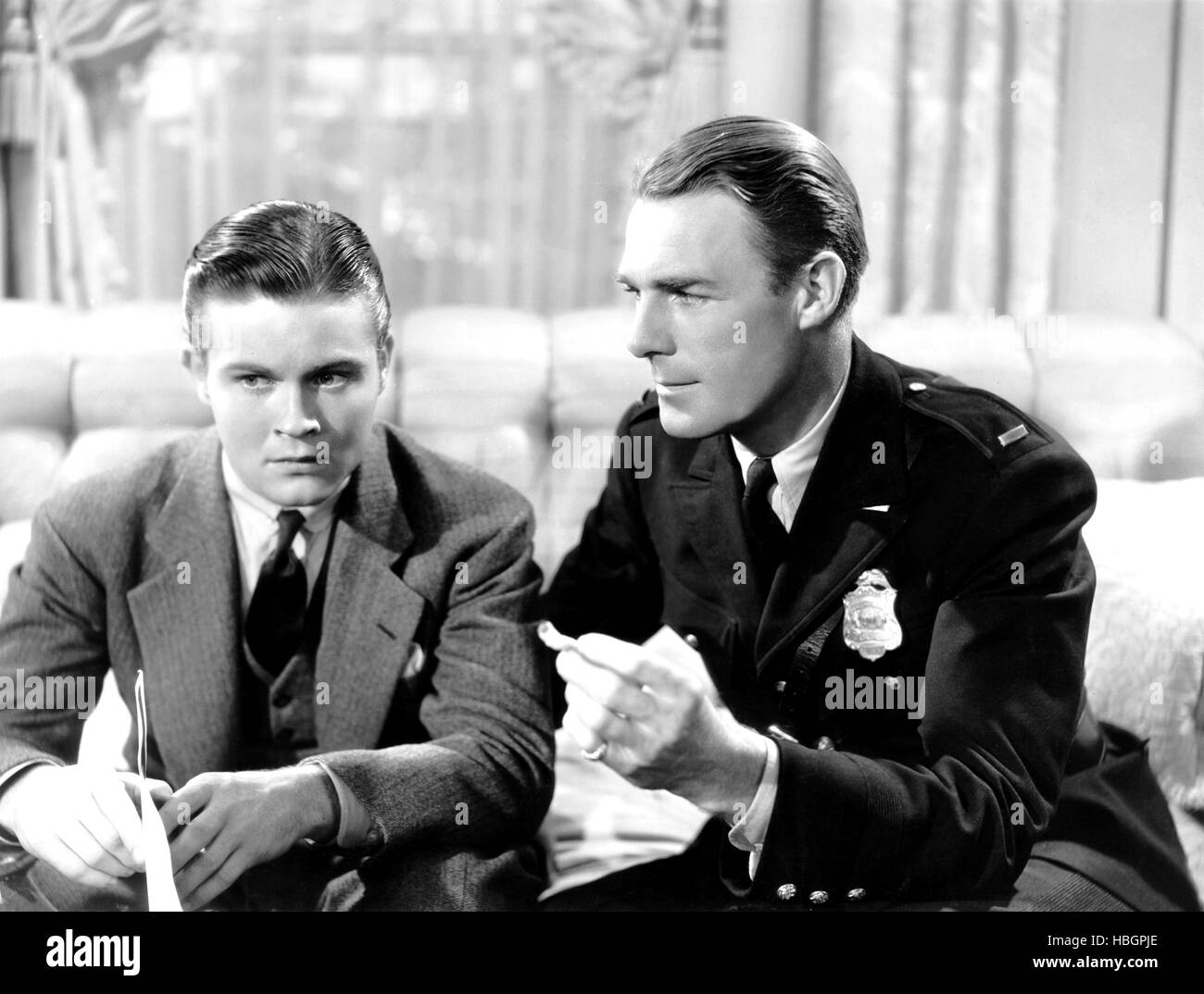 AND SUDDEN DEATH, from left, Tom Brown, Randolph Scott, 1936 Stock Photo - Alamy