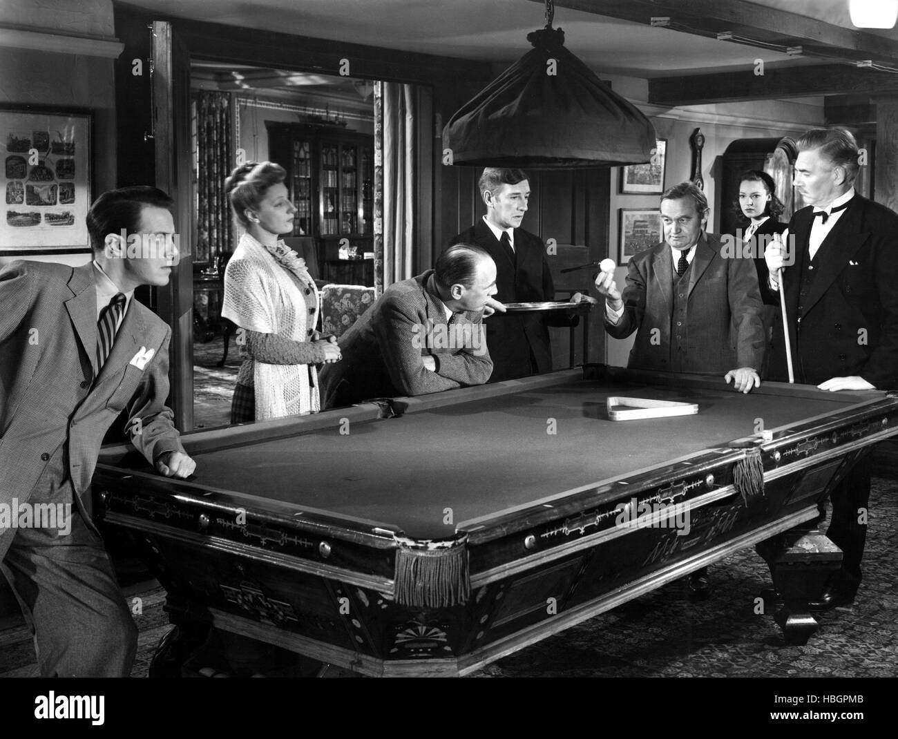 AND THEN THERE WERE NONE, Louis Hayward, Queenie Leonard, Roland Young ...