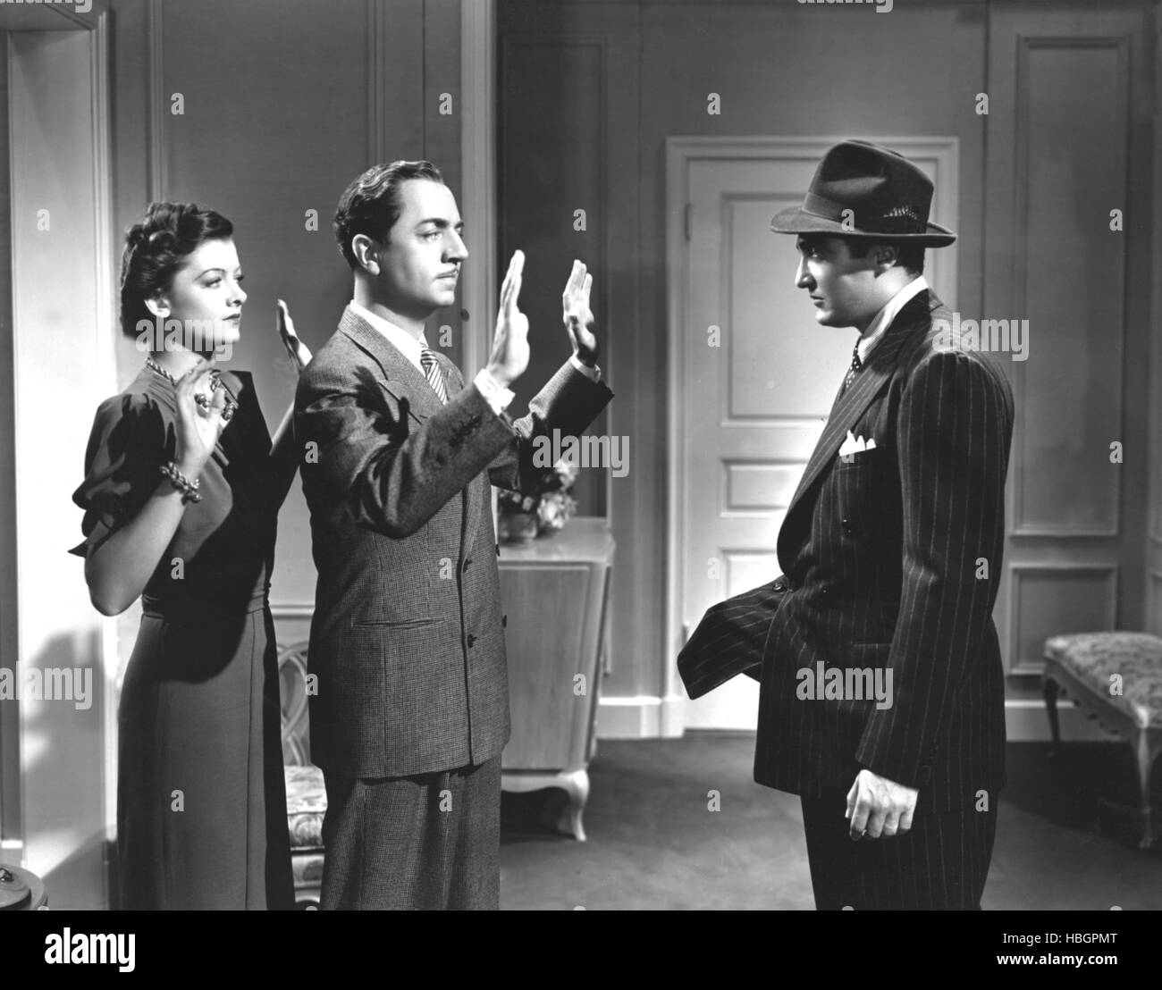ANOTHER THIN MAN, Myrna Loy, William Powell, Sheldon Leonard, 1939 Stock Photo - Alamy