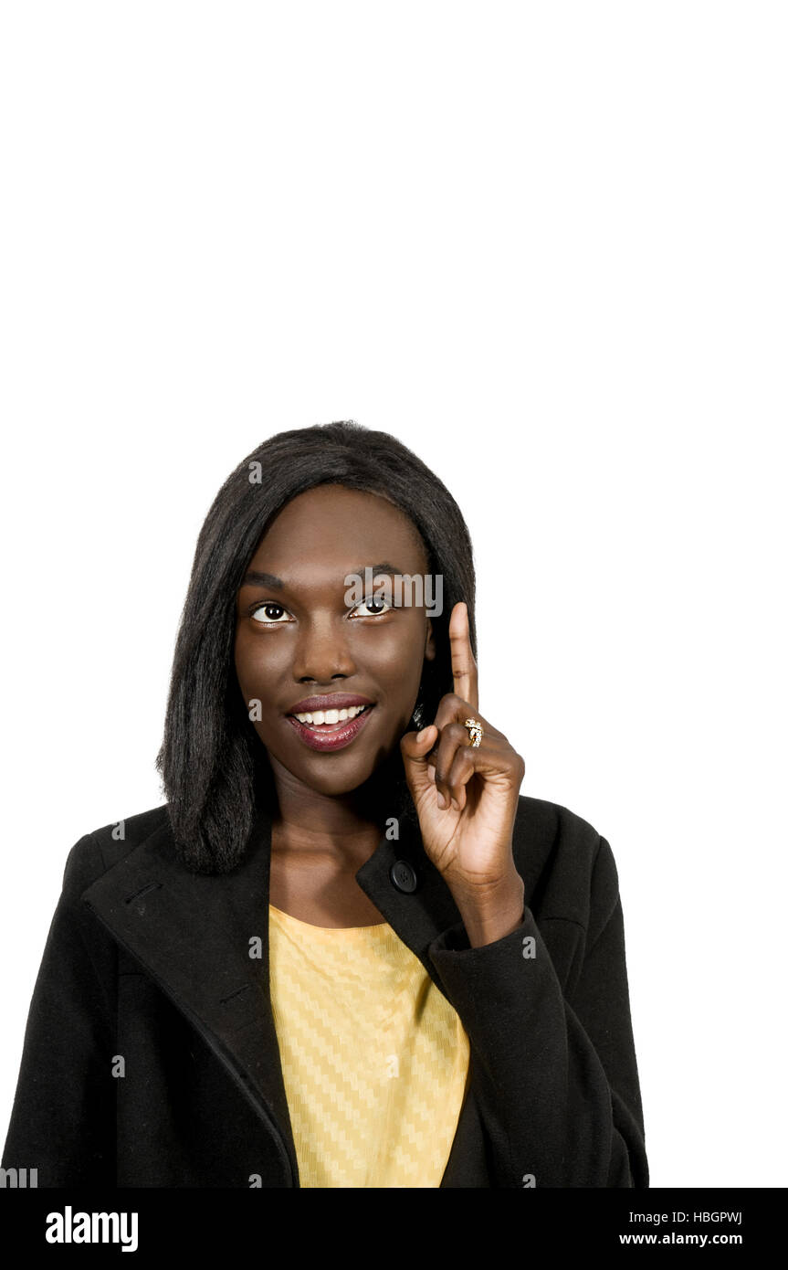 Thoughtful woman brain hi-res stock photography and images - Alamy