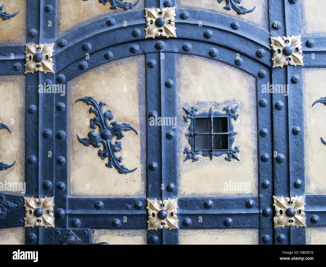 Bavarian door ornament Stock Photo - Alamy