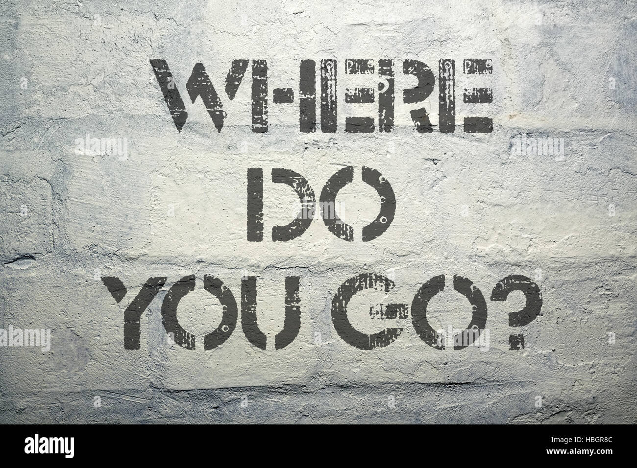 where do you go Stock Photo - Alamy