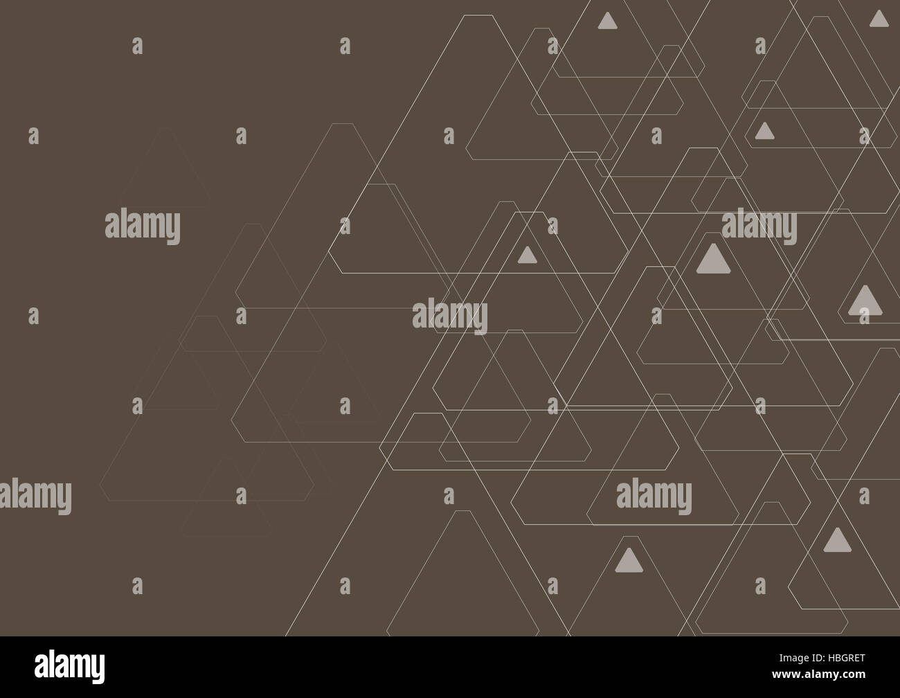 Dark abstract tech triangles pattern Stock Photo - Alamy