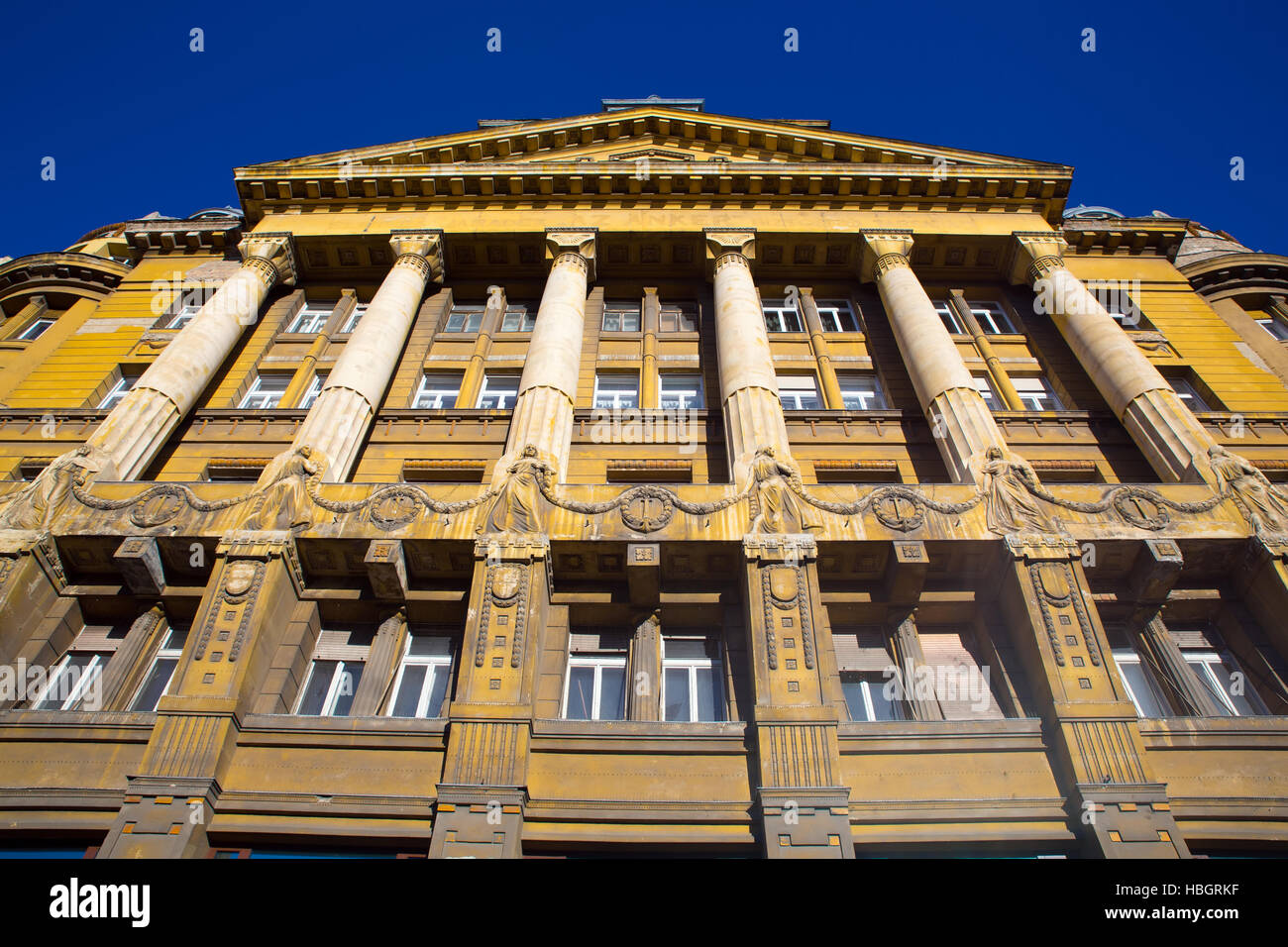 Historic Architecture in Budapest Stock Photo - Alamy