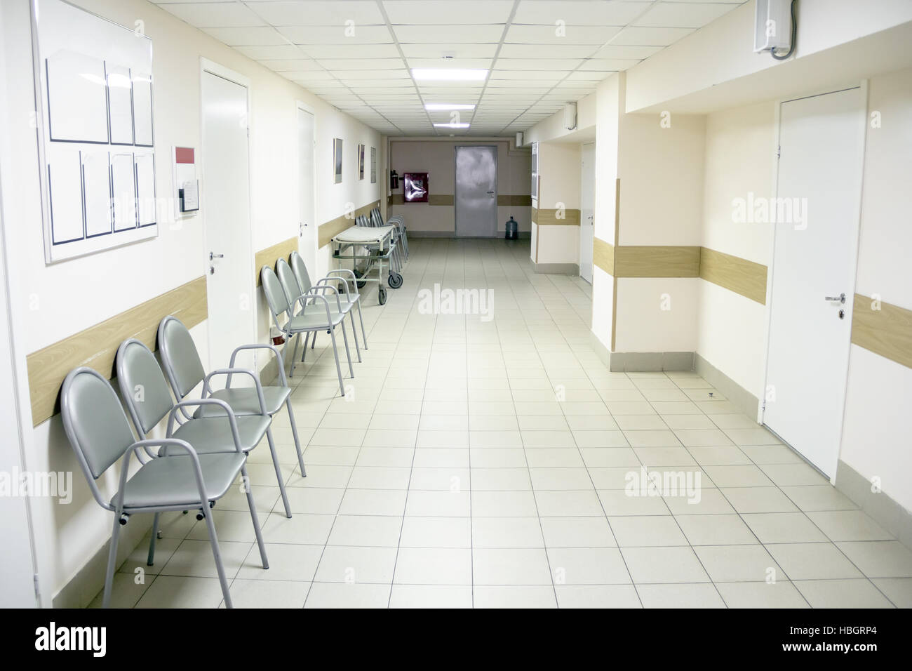 Hospital corridor hi-res stock photography and images - Alamy