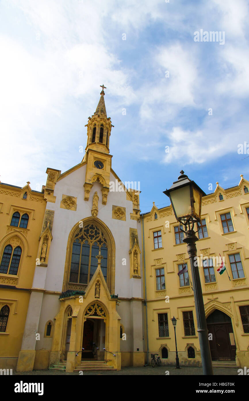 Historic architecture in Sopron Stock Photo - Alamy