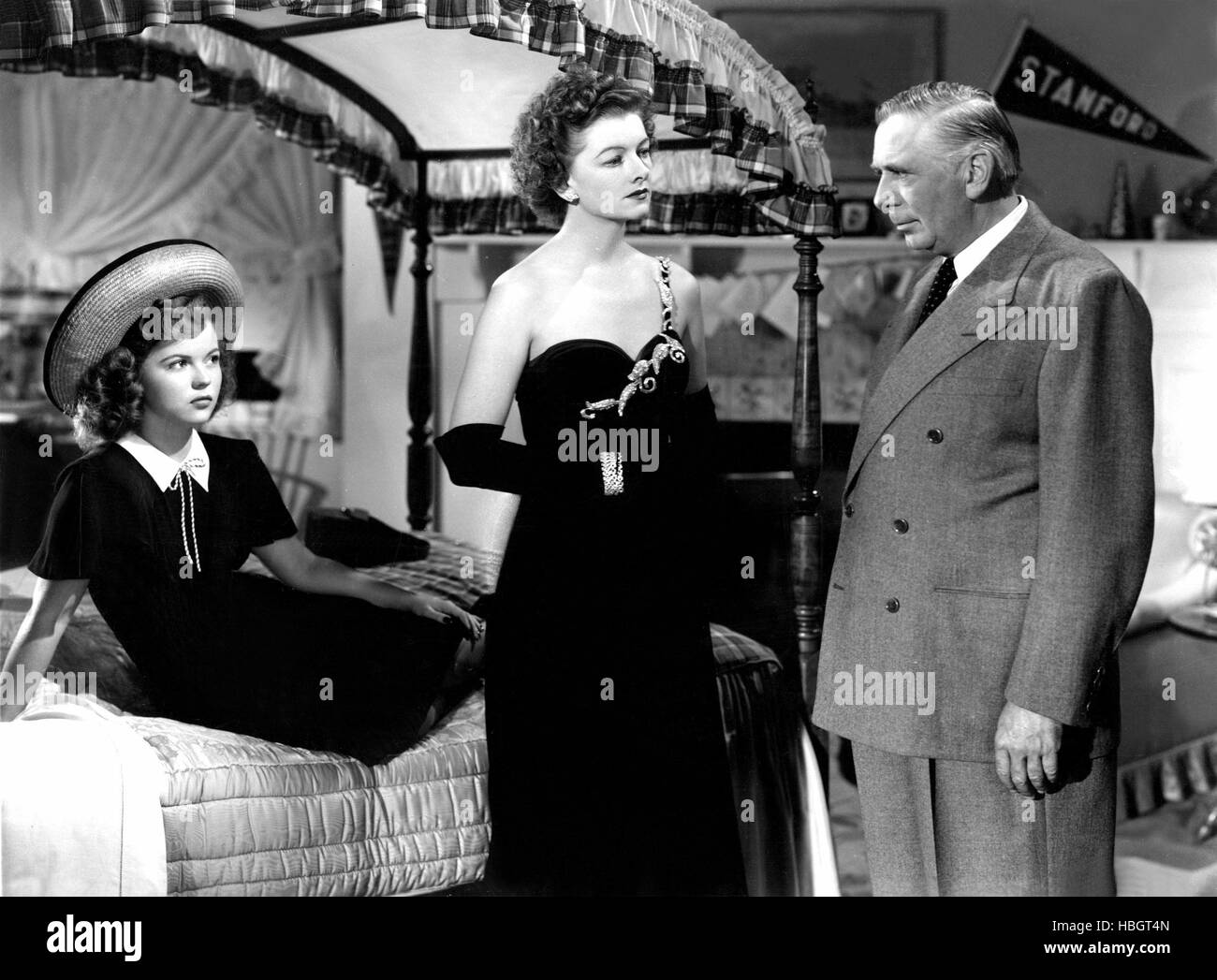 THE BACHELOR AND THE BOBBY-SOXER, Shirley Temple, Myrna Loy, Ray ...