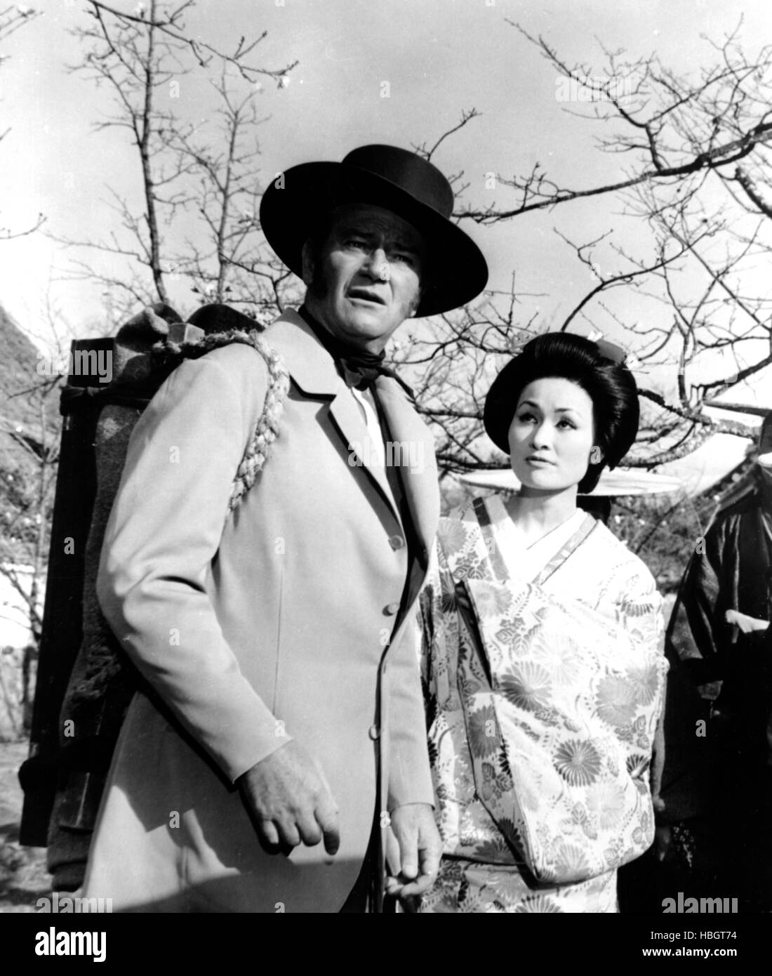 THE BARBARIAN AND THE GEISHA, John Wayne, Eiko Ando, 1958, TM and Copyright (c)20th Century Fox ...
