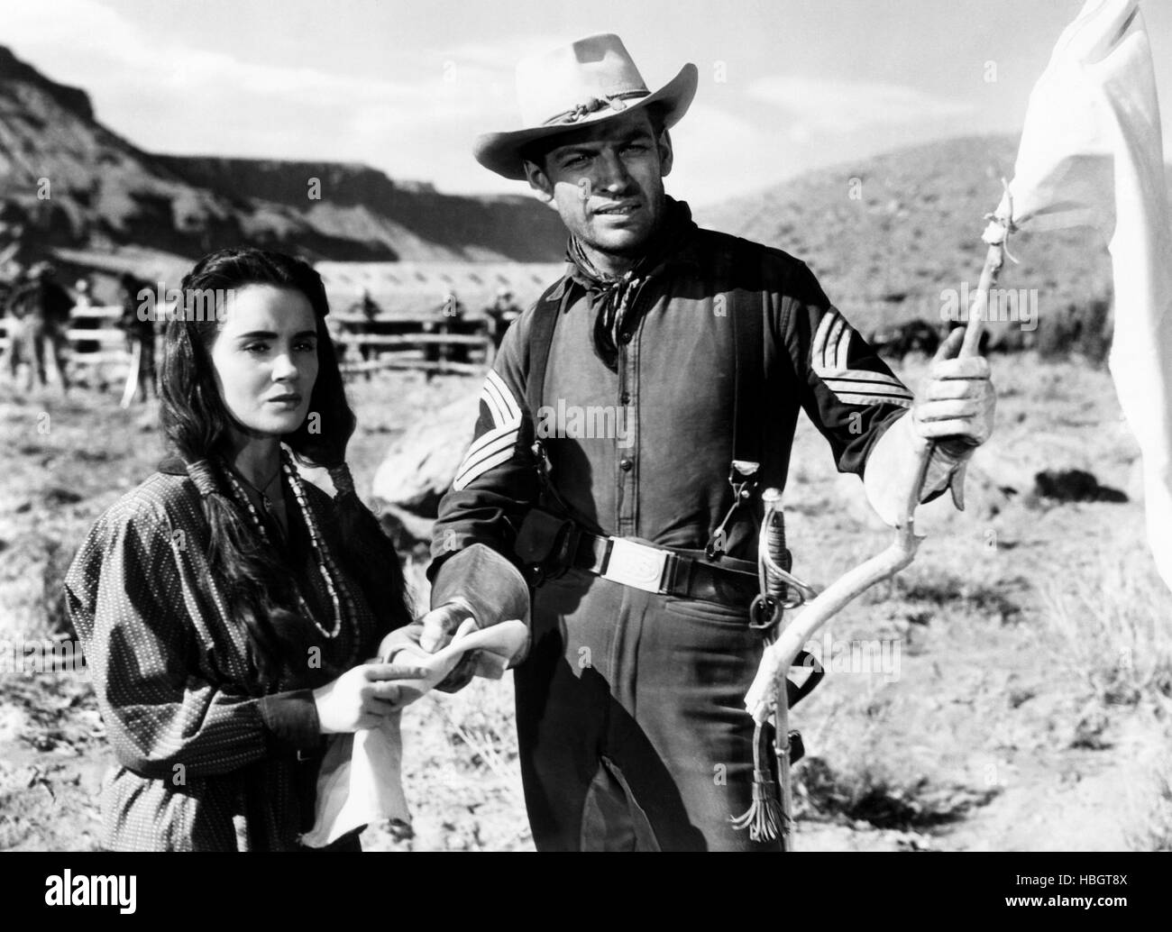 THE BATTLE AT APACHE PASS, from left, Susan Cabot, Richard Egan, 1952 ...