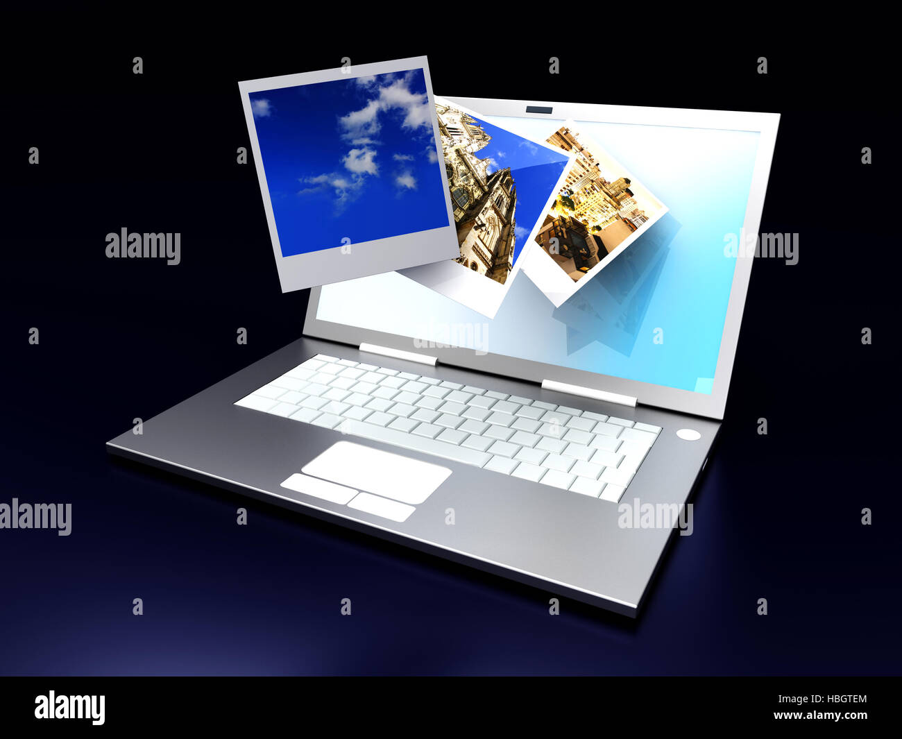 Digital Photo Gallery Stock Photo - Alamy