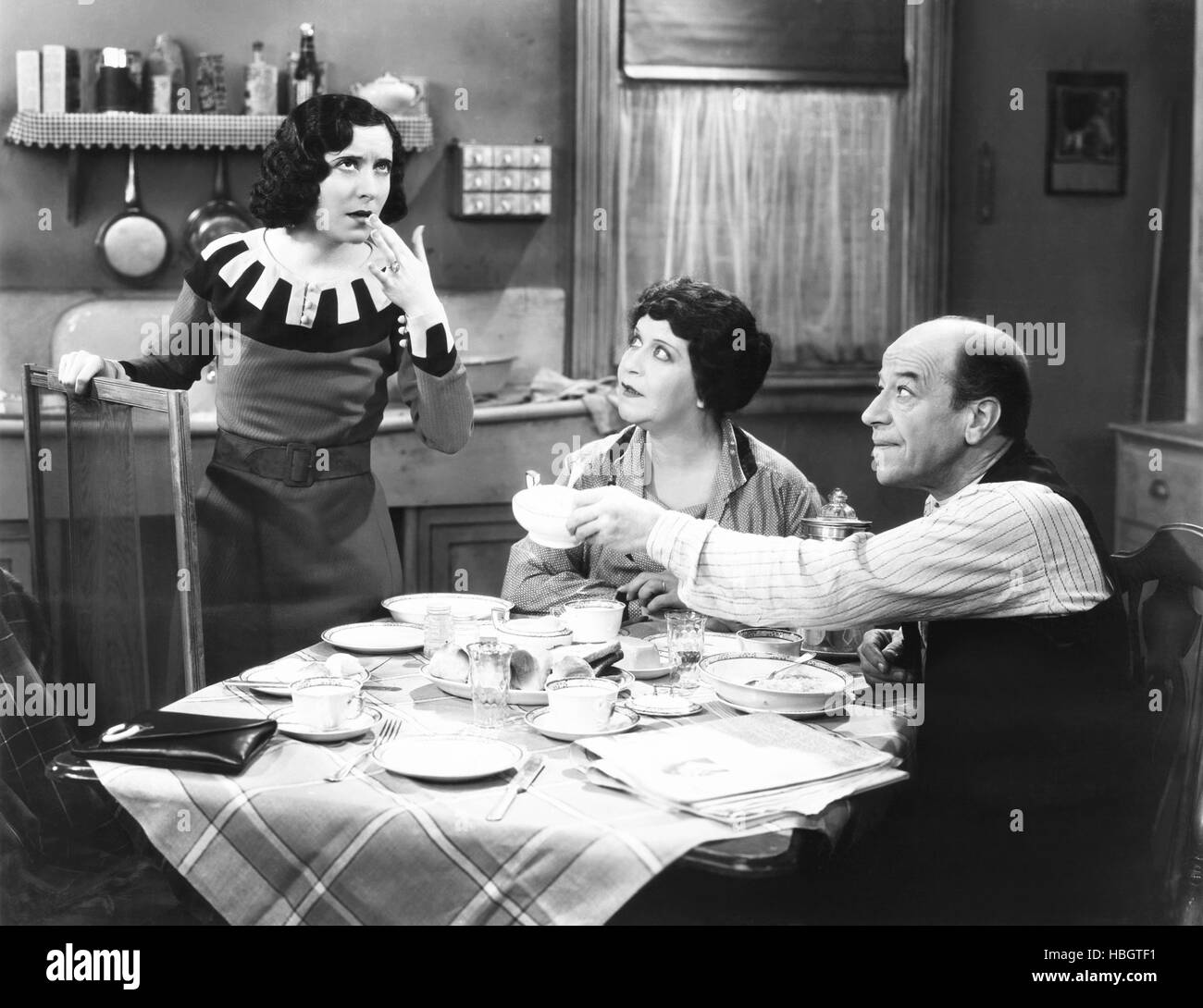 THE BABBLING BOOK, Gracie Allen (left), Donald Meek (right), 1932 Stock ...