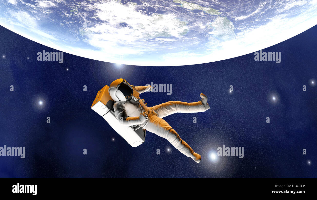 Floating over earth nasa hi-res stock photography and images - Alamy
